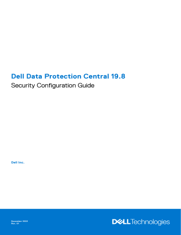 Dell Data Protection Central Configuration Guide | Manualzz