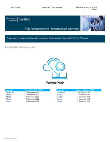 Dell PowerPath for Windows Owner's Manual | Manualzz