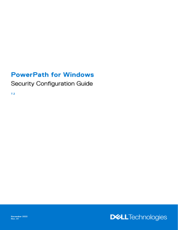 Dell PowerPath for Windows Configuration Guide | Manualzz