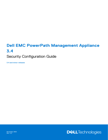 Dell PowerPath Management Appliance Configuration Guide | Manualzz