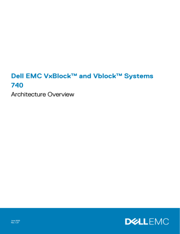 Dell VxBlock and Vblock Systems 740 converged system Specifications ...
