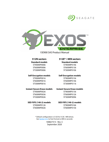 Seagate Product Manual | Manualzz