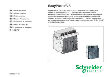 Schneider Electric EasyPact MVS Manuale utente | Manualzz