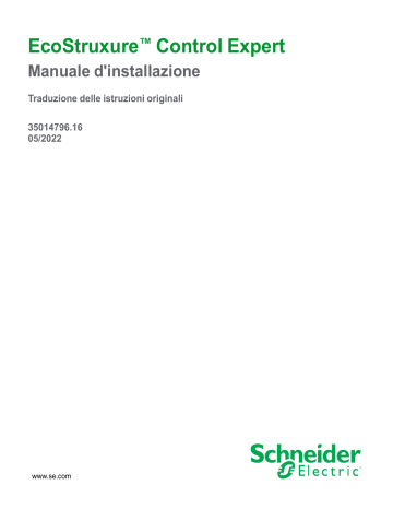 Schneider Electric EcoStruxure™ Control Expert Guida utente | Manualzz