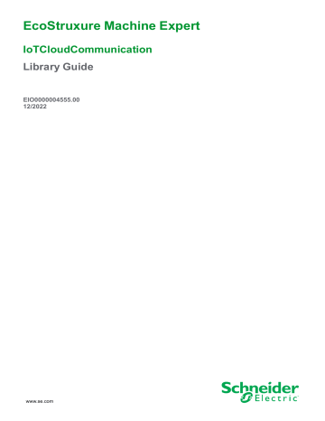 Schneider Electric EcoStruxure Machine Expert User Guide | Manualzz