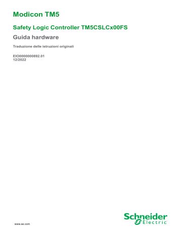 Schneider Electric Modicon TM5 - Safety Logic Controller TM5CSLCx00FS ...