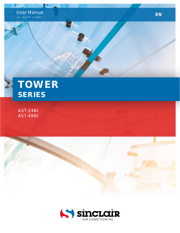 Sinclair AST-48BI TOWER SERIES User Manual | Manualzz
