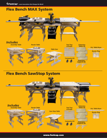 FastCap Flex Bench Systems Assembly Instructions | Manualzz