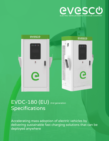 Power Sonic EVDC-180EU Spec Sheet | Manualzz