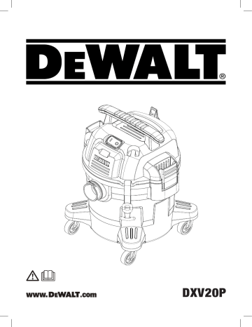 DeWALT DXV20P Wet dry vacuum Instruction Manual | Manualzz