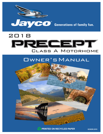 Jayco Precept 2018 Owner's Manual | Manualzz