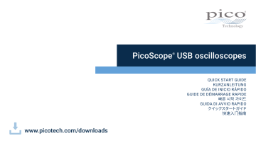 PICO PicoScope 6407 Schnellstartanleitung | Manualzz