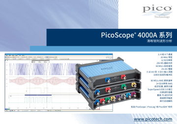 PICO PicoScope 4824A データシート | Manualzz