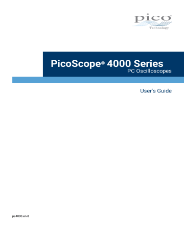 Pico PicoScope 4824 User Guide | Manualzz
