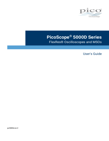 Pico PicoScope 5444D MSO User Guide | Manualzz