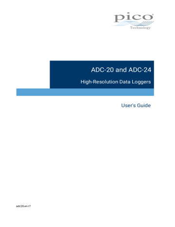 Pico ADC-24 User Guide | Manualzz