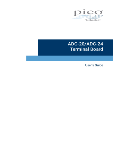 Pico ADC-24 User Guide | Manualzz