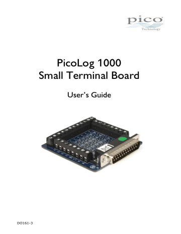 Pico PicoLog 1216 User Guide | Manualzz