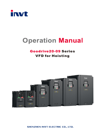 Invt GD20-09 Series VFD Manual | Manualzz