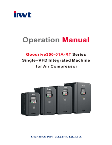 Invt GD300-01A-RT Series VFD Manual | Manualzz