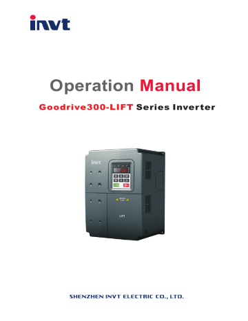 Invt GD300-L Series VFD Manual | Manualzz