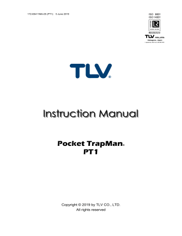 TLV PT1 Manual | Manualzz