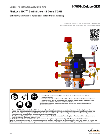 Victaulic Series 769N FireLock NXT™ Deluge Valve Installation manual ...