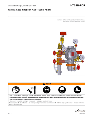 Victaulic FireLock NXT™ Series 768N Dry Valve Installation manual ...