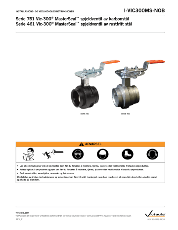 Victaulic Vic-300 MasterSeal™ Butterfly Valve Series 761/461 ...
