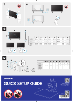 Samsung UN43TU7000F - Manual, Owner's manual, Quick Setup guide, User ...