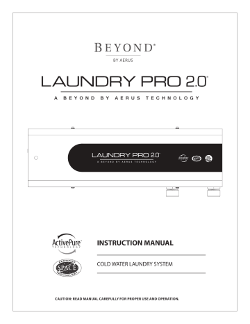 Aerus Laundry Pro 2.0 Owner's Manual | Manualzz