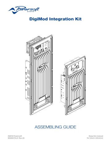 Powersoft DigiMod IK User Guide | Manualzz
