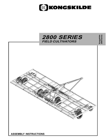 Kongskilde 2800 SF Owner's Manual | Manualzz
