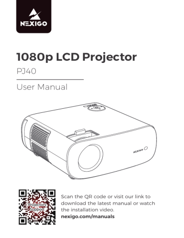 NexiGo PJ40 Projector User Manual | Manualzz