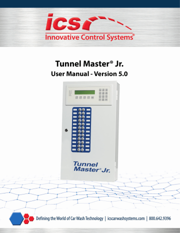 ICS Tunnel Master Jr. User Manual | Manualzz
