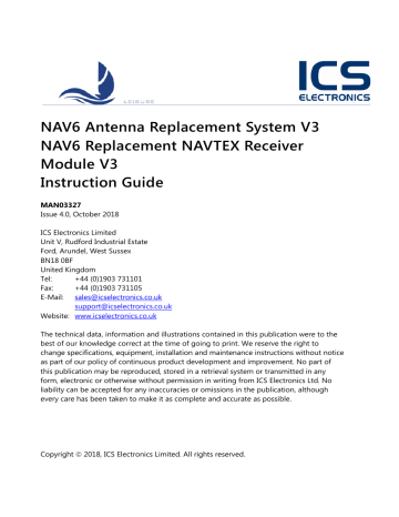 ICS NAV6 Antenna Guide | Manualzz
