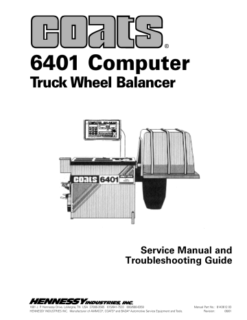 Wiring Diagram, 220VAC-Three Phase. Coats 6401 | Manualzz
