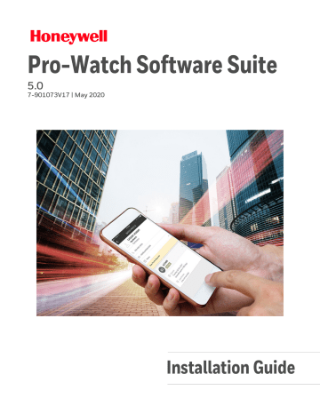 Honeywell Pro-Watch Visitor Management Installation Guide | Manualzz