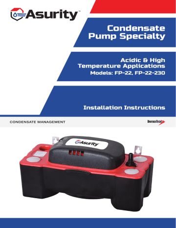 DiversiTech FP-22-230 Installation Instructions | Manualzz