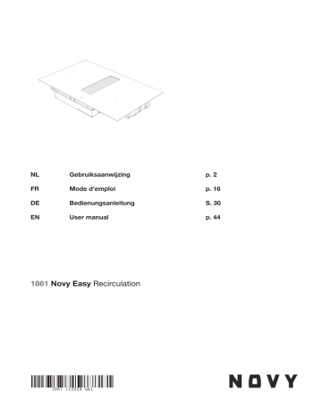 AGA NOVY EASY RECIRCULATION 1861 Owner's manual | Manualzz