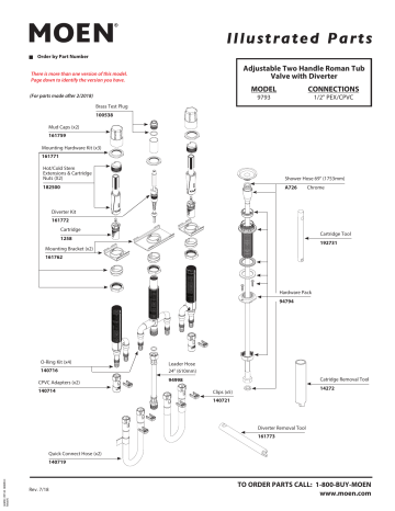 Moen 14272 Residential 3 in. Removal Tool Specification | Manualzz