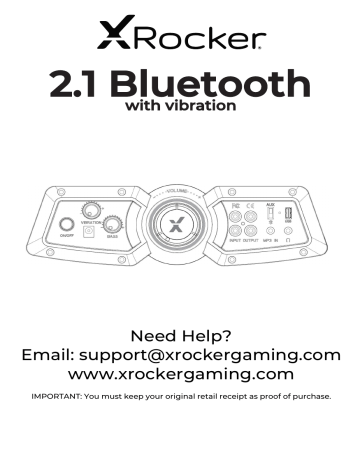 X Rocker Nemesis 2.1 Ergonomic Swivel Gaming Chair Owner Manual | Manualzz