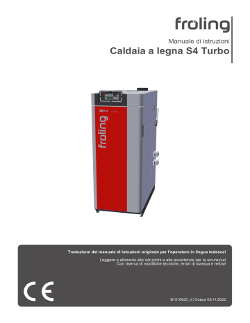 Froling S4 Turbo Istruzioni per l'uso | Manualzz