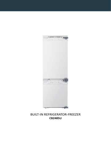 Smeg CB2485U 22 Inch Panel Ready Built-In Bottom Mount Refrigerator ...