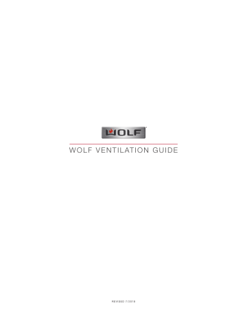 Wolf VC36S 36 Inch Ceiling Mount Hood Guide | Manualzz