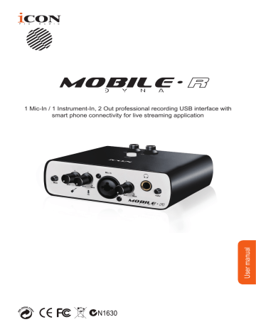 ICON MobileR Dyna Interface User Manual | Manualzz