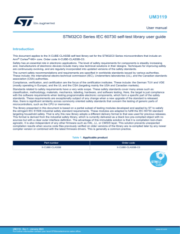 STMicroelectronics STM32C031F6 User Manual | Manualzz