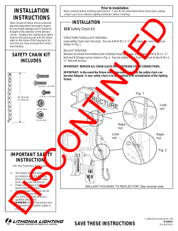 Lithonia Lighting TH A14 Installation Instructions | Manualzz