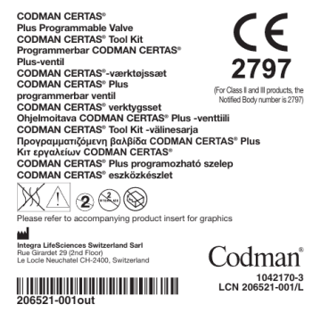 Integra CERTAS® Plus Programmable Valve & CERTAS® Tool Kit ...