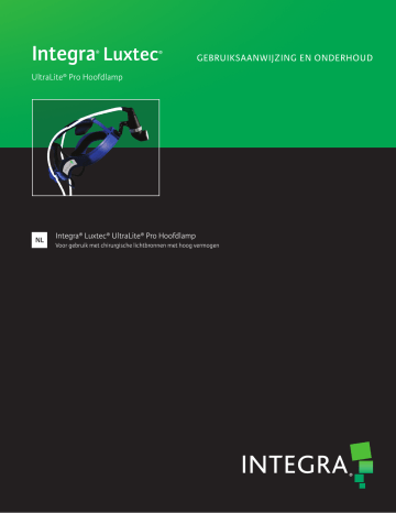 Integra Luxtec® UltraLite® Pro Headlight Handleiding | Manualzz